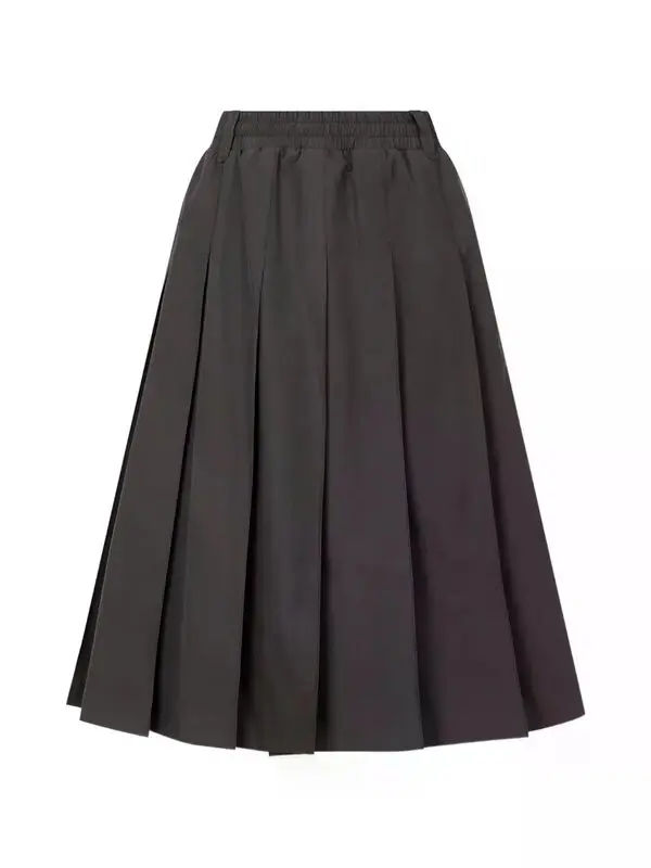 STUDIO TOMBOY Pleated Elasticated-waist Midi Skirt