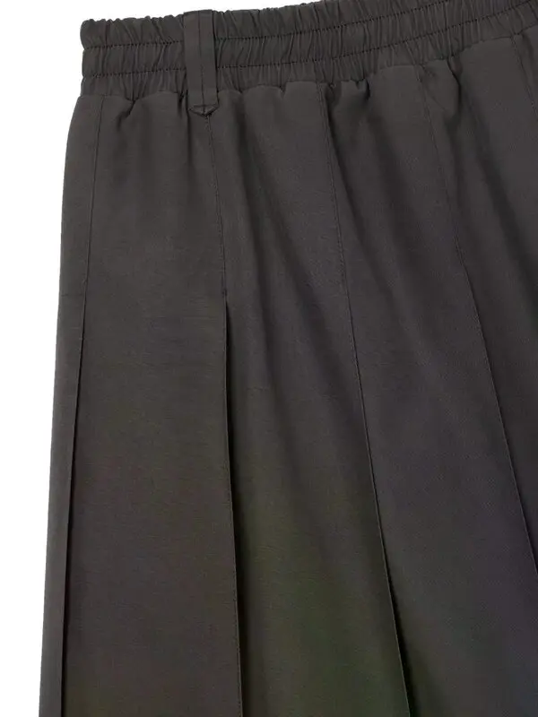 STUDIO TOMBOY Pleated Elasticated-waist Midi Skirt