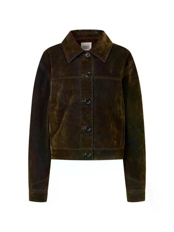 STUDIO TOMBOY Faded-effect Denim Jacket