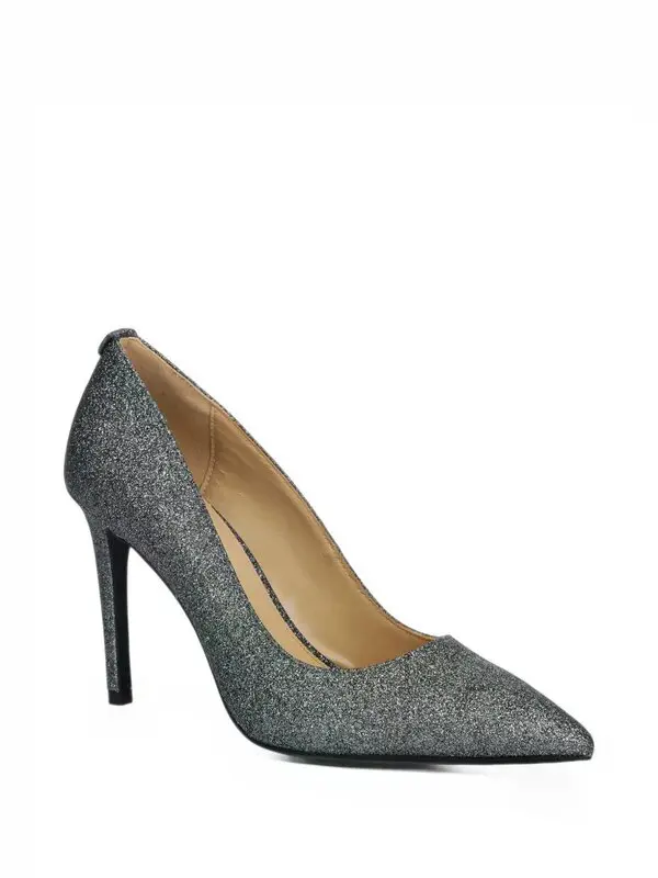 Michael Kors Glitter-effect Pointed-toe Pumps