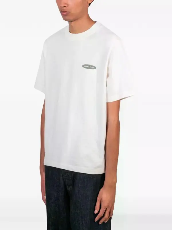 BRAM’S FRUIT Distressed Slogan-print T-shirt