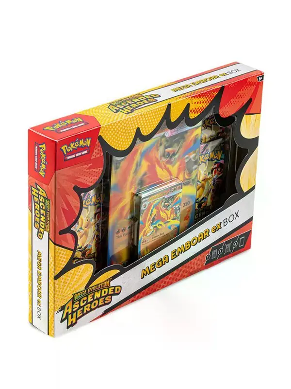 POKEMON Mega Evolution Ascended Heroes Mega Emboar Ex Box