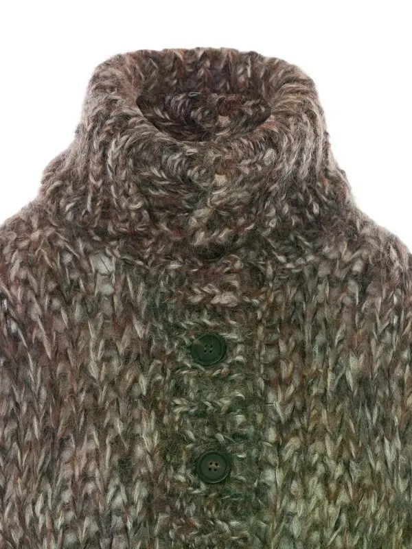 Brunello Cucinelli Malfilé Mohair Turtleneck Sweater Vest