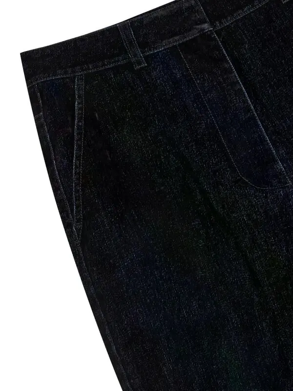 STUDIO TOMBOY Wide-leg Velvet Trousers