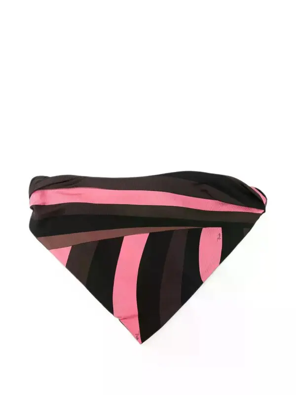 Emilio Pucci Geometric-print Hairband - Black
