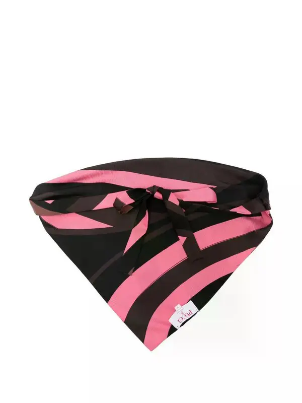 Emilio Pucci Geometric-print Hairband
