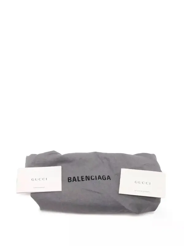 Gucci 2016-2026 Balenciaga The Hacker Project Medium Gg Marmont Matelasse Leather Shoulder Bag - Black