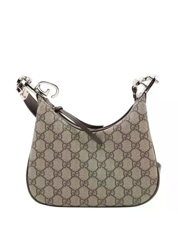 Gucci 2016-2026 Small Gg Supreme Web Attache Crossbody Bag