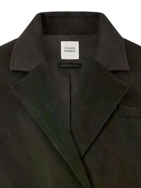 STUDIO TOMBOY Belted Notch-lapel Coat