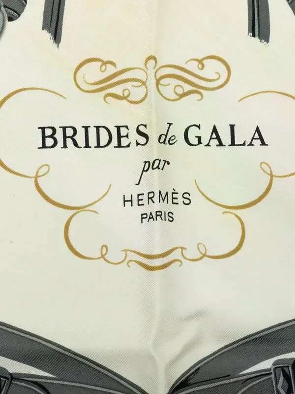 Hermès 20th Century Brides De Gala Silk Scarf 90 Scarves