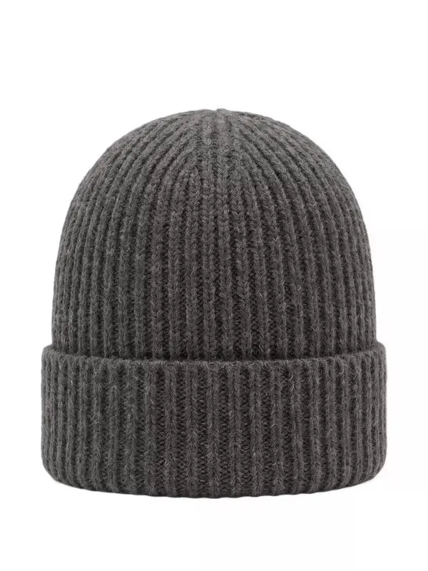 SLOWEAR Ribbed-knit Beanie Hat