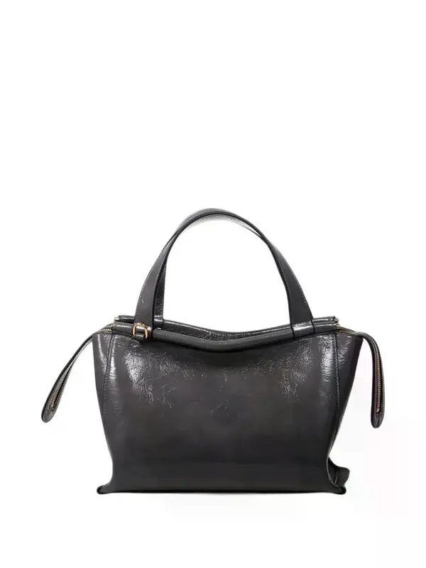 WANDLER Ida Patent-leather Tote Bag