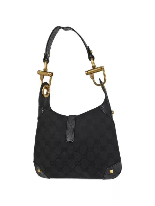 Gucci Jackie Gg Canvas Shoulder Bag