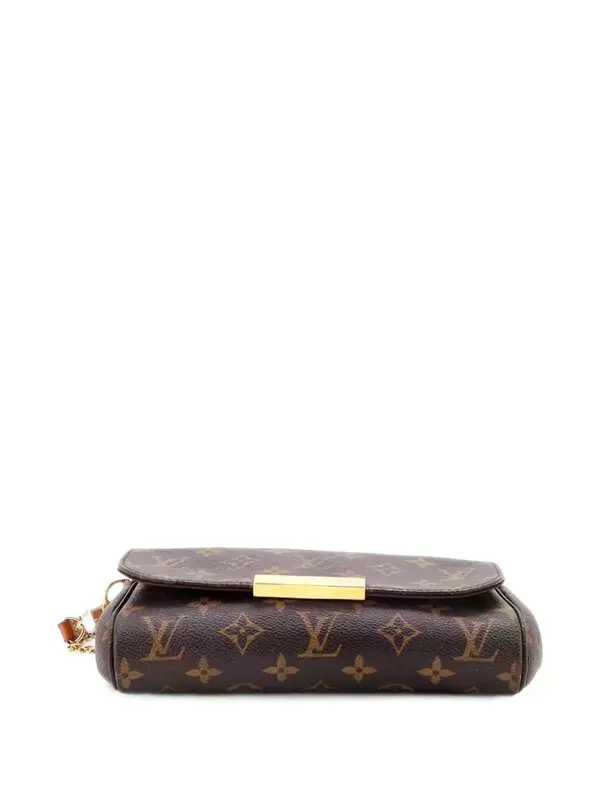 LOUIS VUITTON Favorite Handbag Monogram Canvas Pm Clutch Bag