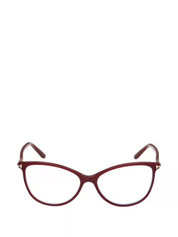 TOM FORD Cat-eye Frame Glasses - Red