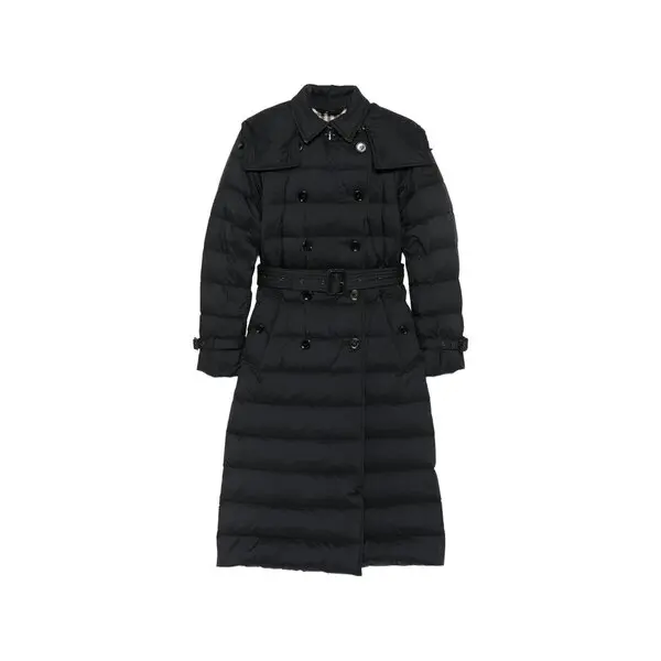 Burberry Coats Oversized Coats - Black