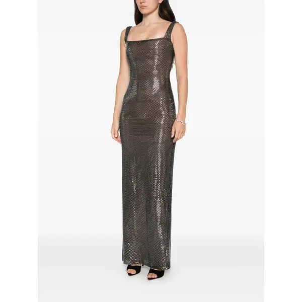SELF-PORTRAIT Grey Dresses Evening Dresses