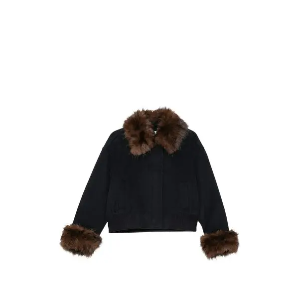 SELF-PORTRAIT Jackets Bomber Jackets - Blue