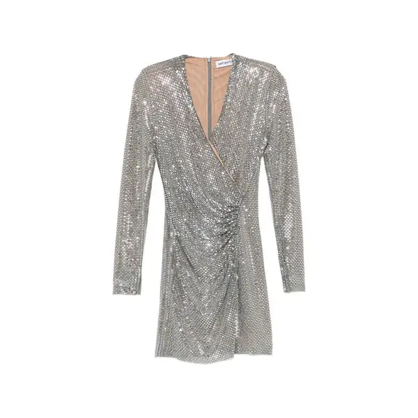 SELF-PORTRAIT Dresses Cocktail & Party Dresses - Silver