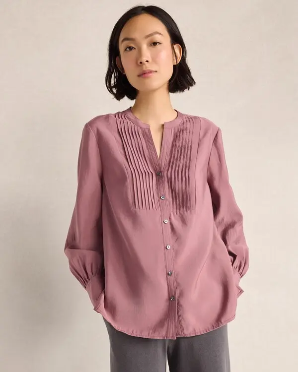 HAVEN WELL WITHIN Luxe Modal Button Front Shirt