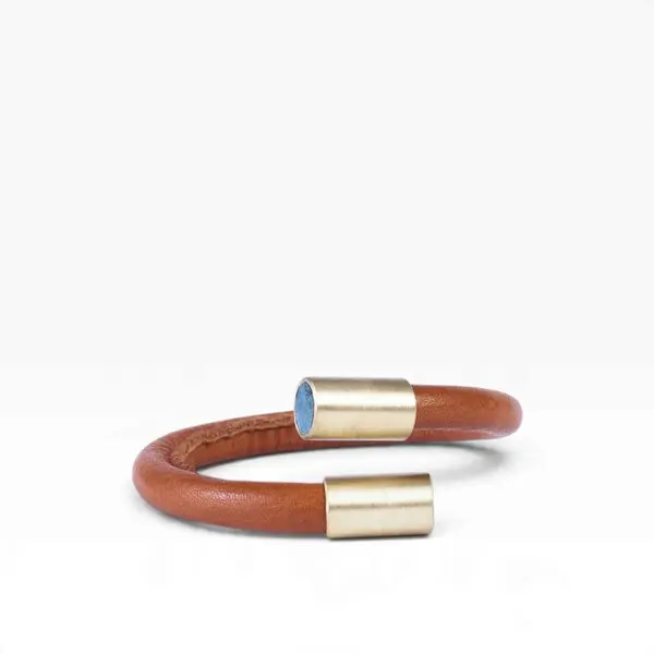SVETLANA VUKOV Flux Bangle - Brown