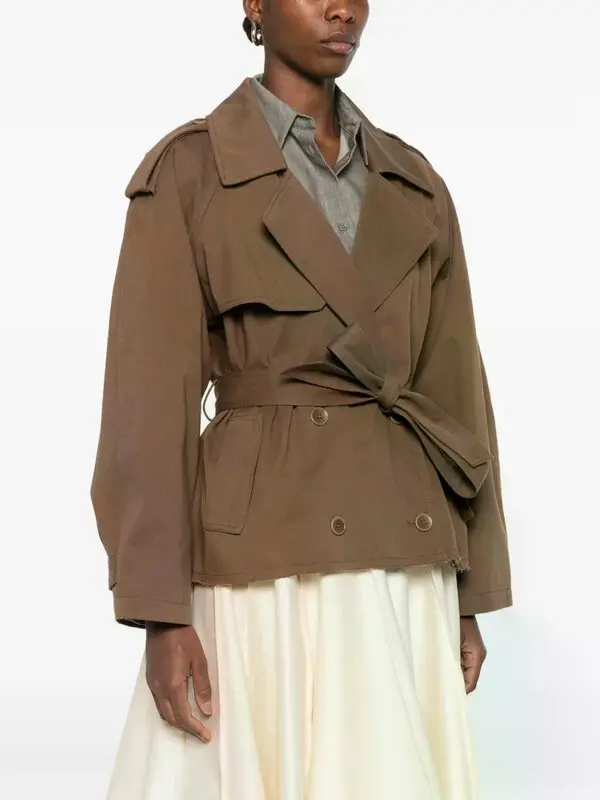 ELEH Belted Double-breasted Jacket