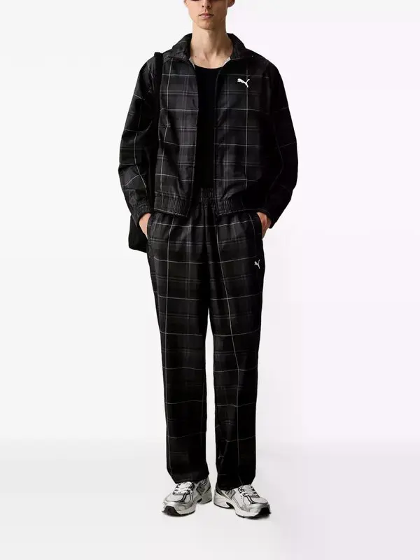 PUMA T7 Relaxed Tartan Track Jacket