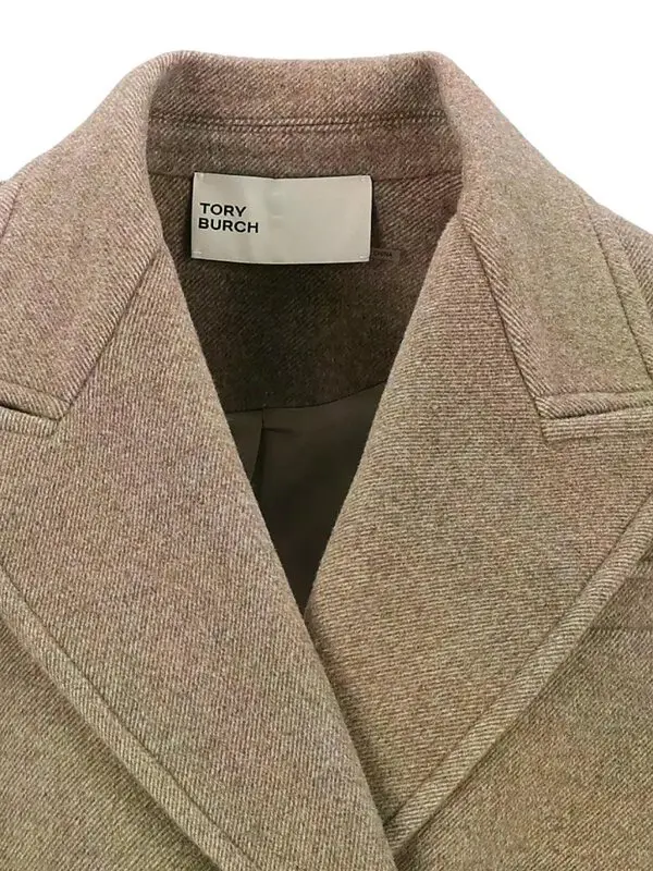 Tory Burch Double Breasted Wool Coat