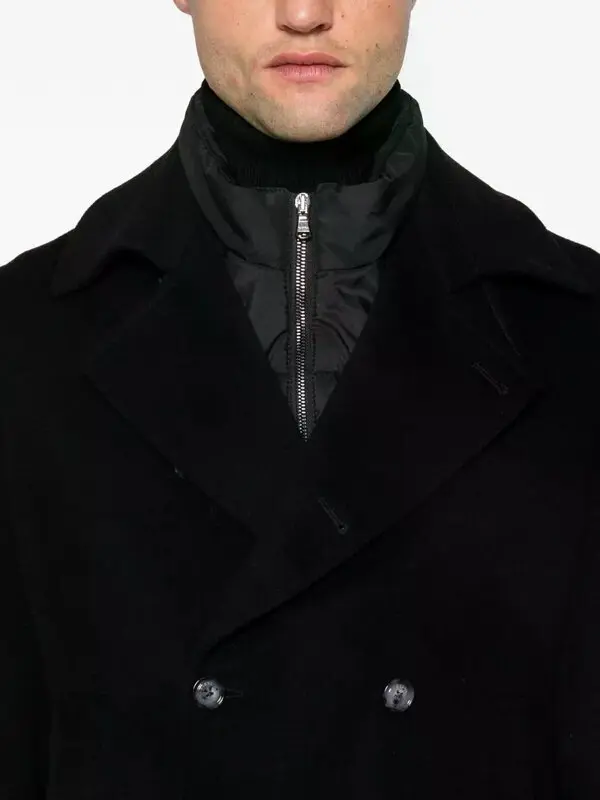 BARBA NAPOLI Double-breasted Peacoat