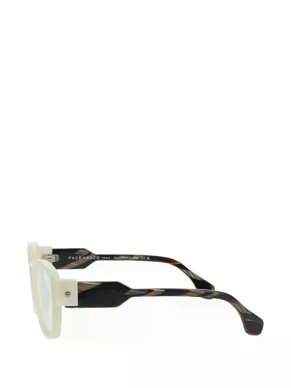 FACE À FACE Wide1 Geometric-frame Glasses