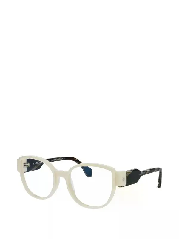 FACE À FACE Wide1 Geometric-frame Glasses - Neutrals