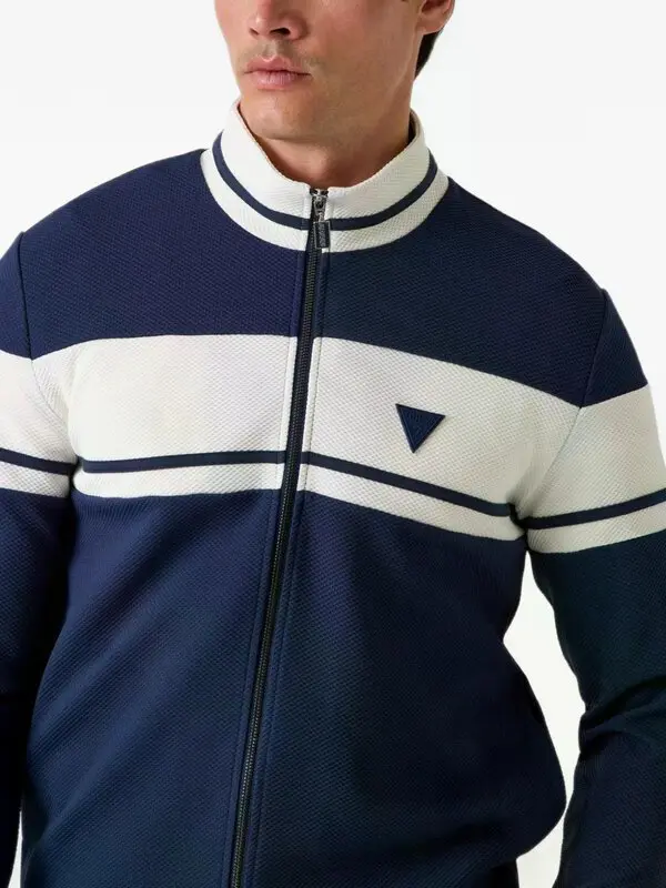 Guess Spiros Panelled Zip-up Jacket