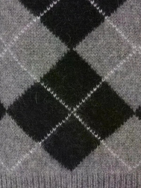 Arch4 Karlie Argyle Cashmere Sweater