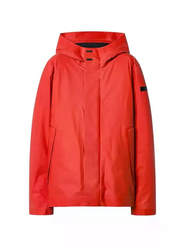 RRD Writer Hooded Concealed-fastening Jacket - Red