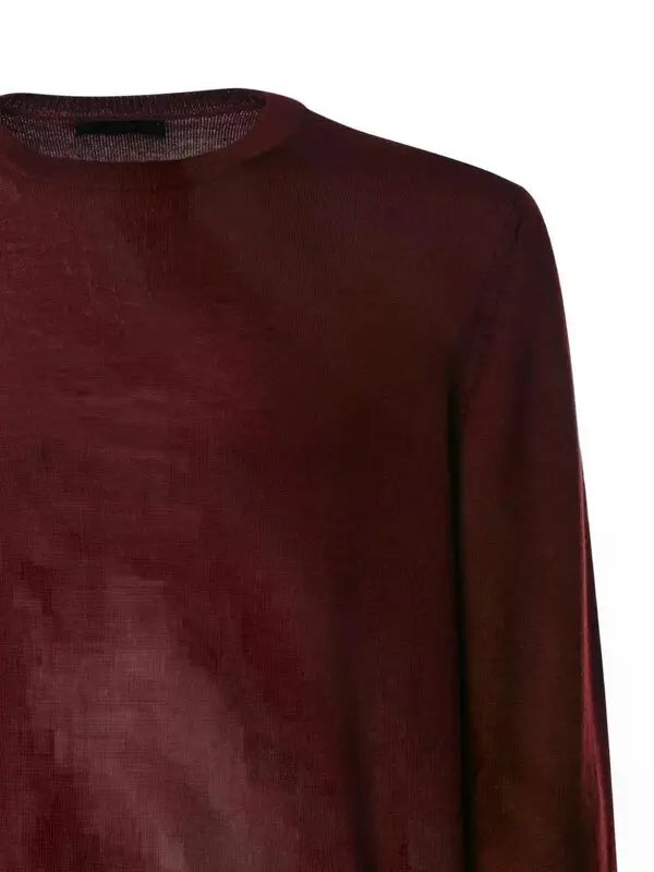 FAY Crew-neck Virgin Wool Sweater