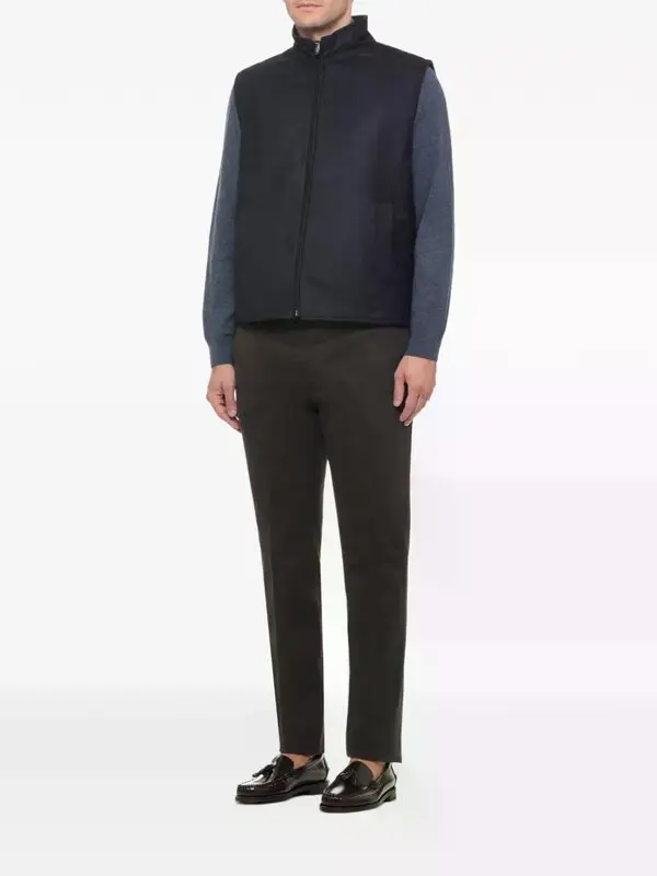 DEVORE INCIPIT Zip-up Gilet