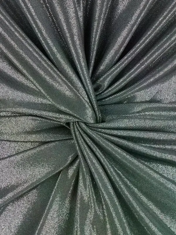Ralph Lauren Metallic Twist-detail Maxi Dress