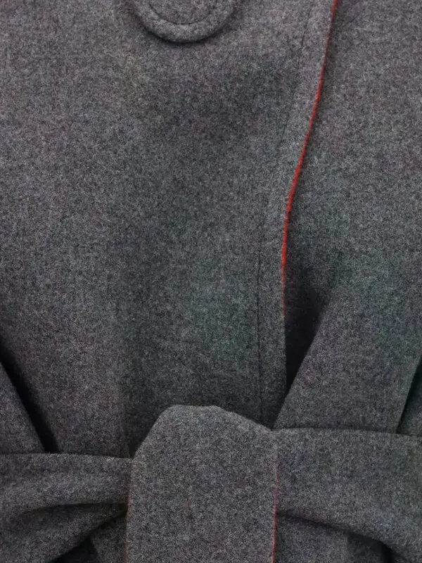 Valentino Garavani Belted Wool-blend Coat