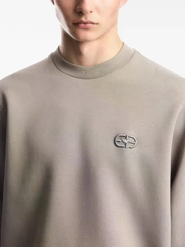 Emporio Armani Sweatshirt Essential In Cotton Double Jersey