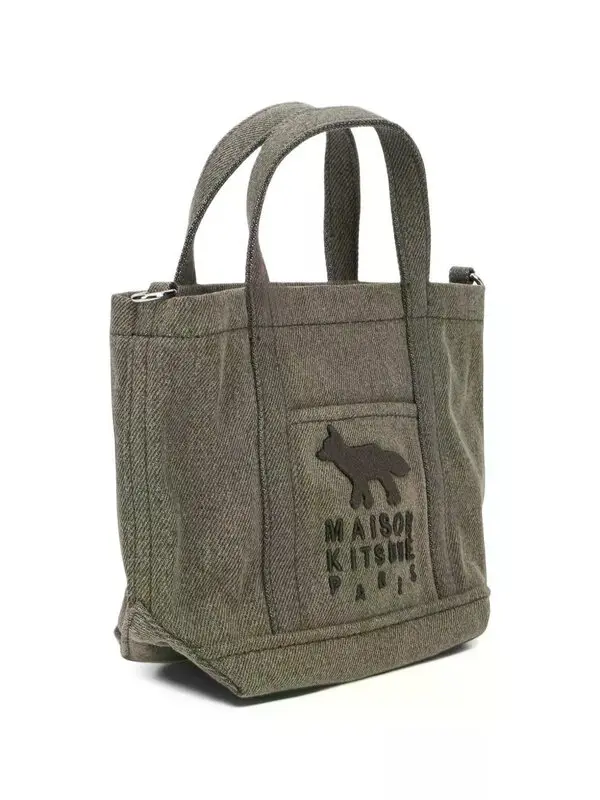 Maison Kitsuné Mini Profile Fox Two-way Tote Bag