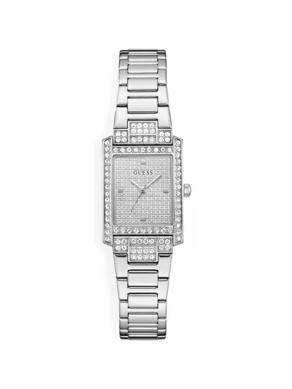 Guess Tone Analog Watch - Silver