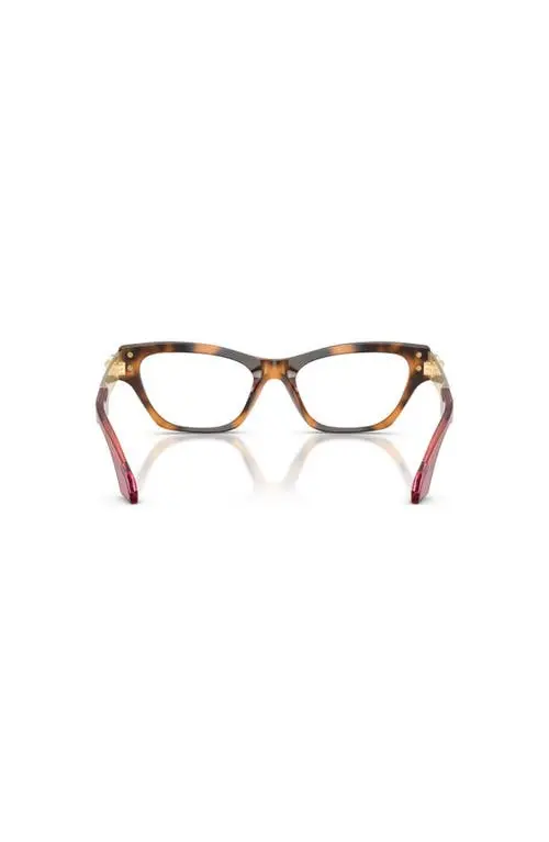 Versace 52mm Cat Eye Optical Glasses