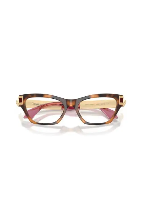 Versace 52mm Cat Eye Optical Glasses