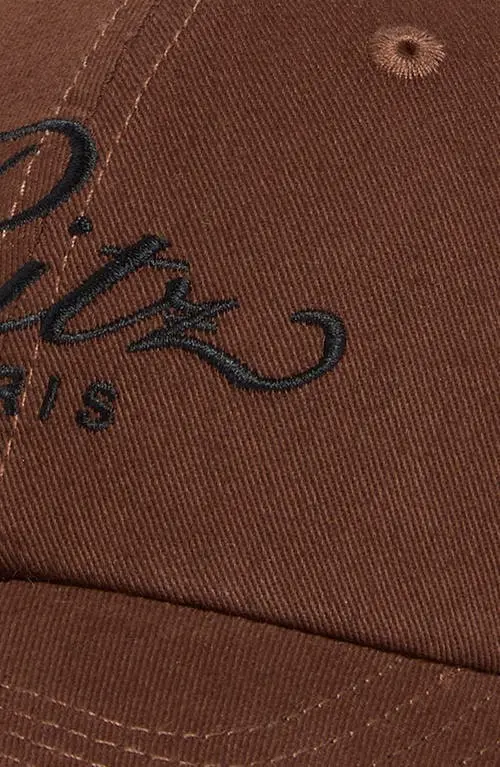 FRAME X The Ritz Paris Baseball Cap - Brown