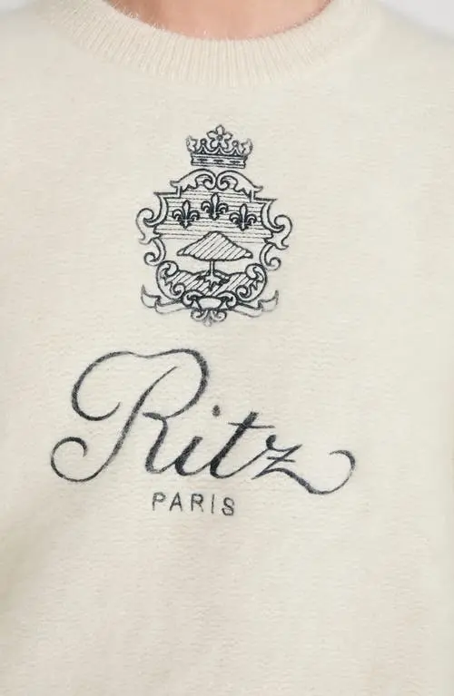 FRAME X The Ritz Paris Cashmere Blend Glow Sweater