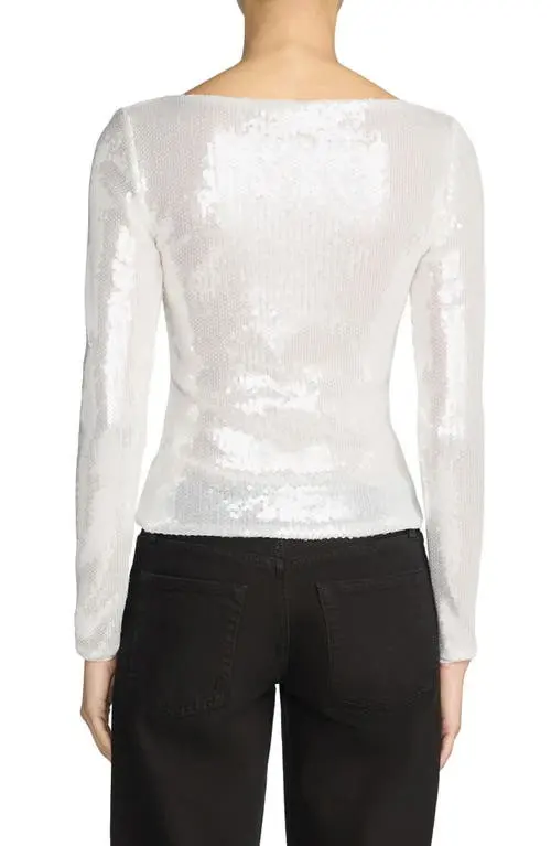 FRAME The Sequin Top