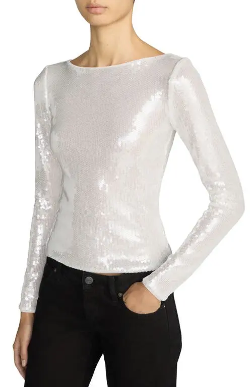 FRAME The Sequin Top