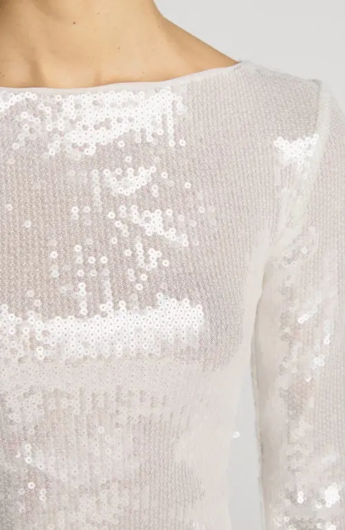 FRAME The Sequin Top