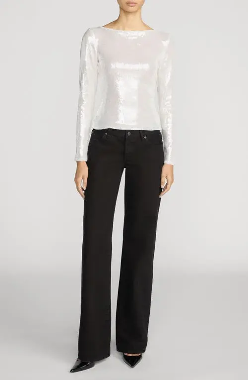 FRAME The Sequin Top