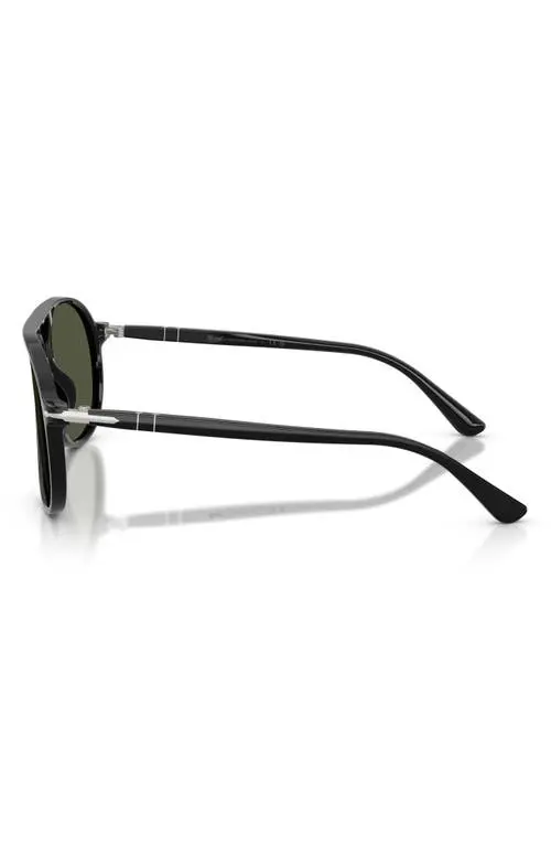 Persol Walter 60mm Pilot Sunglasses